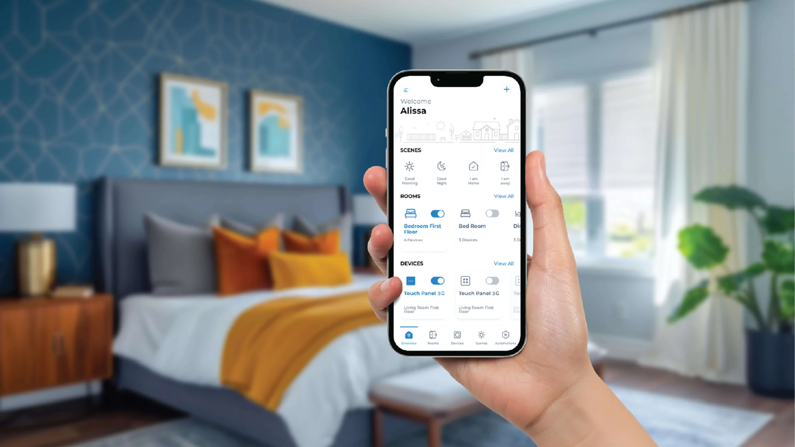 Create Smart Home Scenes & Automations on MTronic App - MTronic Pakistan